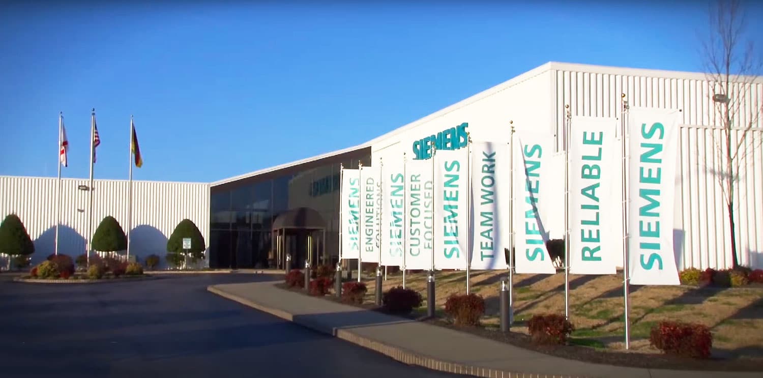 Robotic bar coil taping machine Siemens | Rimac Machines